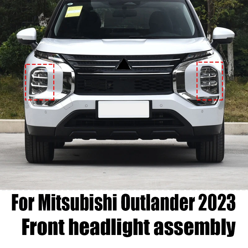 For-Mitsubishi-Outlander-2023-Front-headlight-daytime-running-light ...