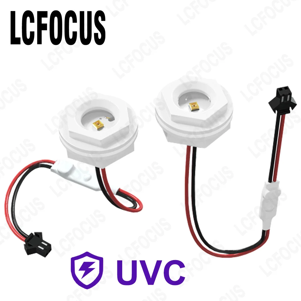 Waterproof-LED-Ultraviolet-Lamps-With-Glass-Lens-UVC-270nm-280nm-UV ...
