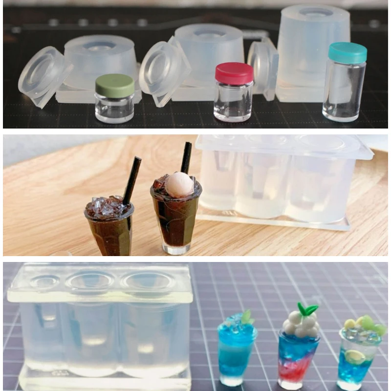 3D-Jar-Resin-Mold-Set-Soft-Silicone-Mould-Resin-Cup-Storage-Container ...
