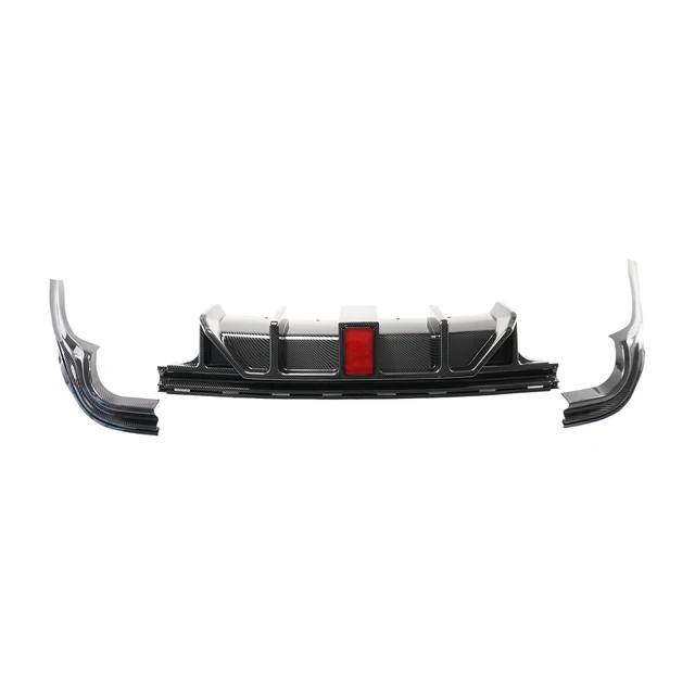 Jeep Grand Cherokee Diffuser Glossy Black Rear Bumper Diffuser For Jeep ...
