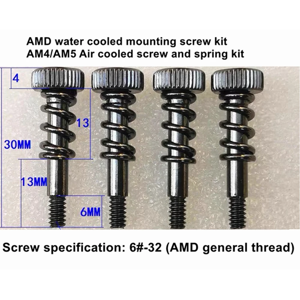 water-cooled-mounting-screw-kit-CPU-block-mounting-screws-6-32-Length ...