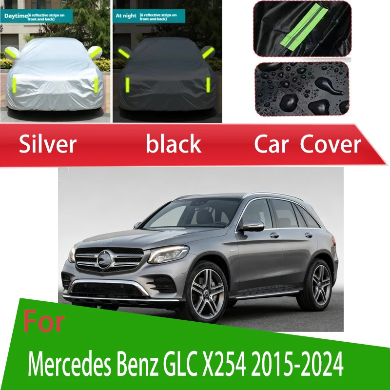 For Mercedes Benz GLC X254 2015-2024 Outdoor Protection Full Car Covers ...