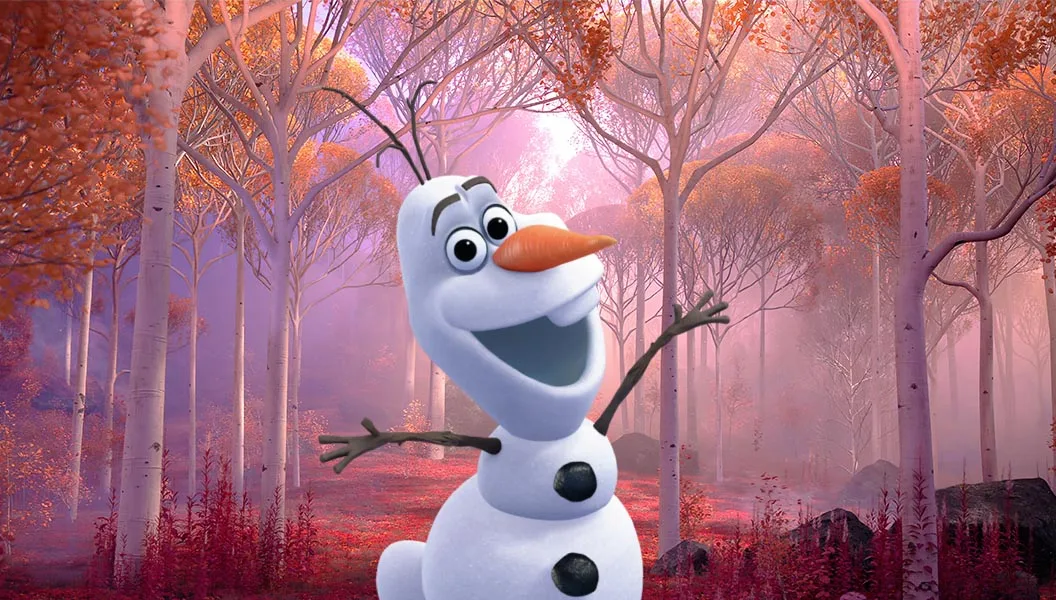Disney Frozen Ice Background Pink
