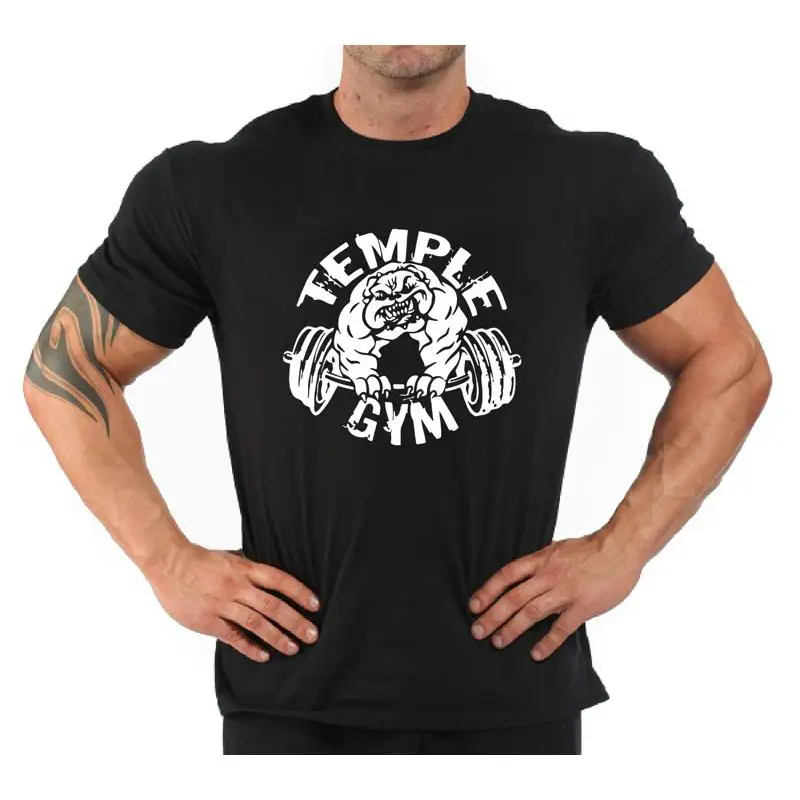 Bodybuilding Fitness Gym T Shirt Temple - AliExpress 200000343