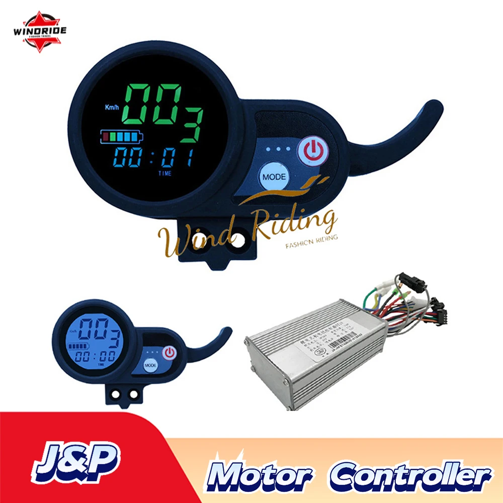 JP Brushless Motor Controller 36V/48V/52V/60V Speed Controller with ...