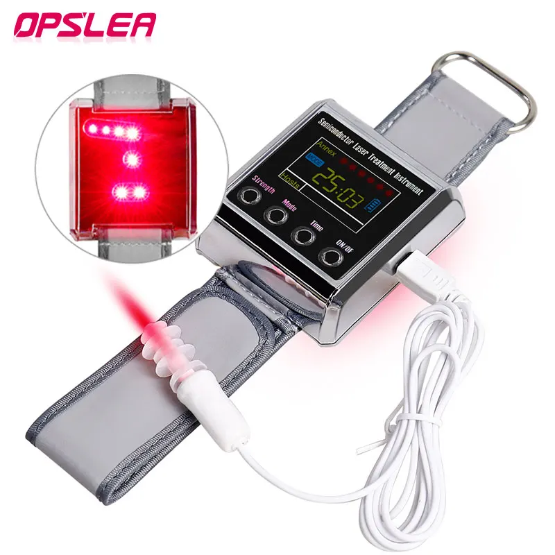 650nm-Laser-Wrist-Watch-Therapy-Low-Frequency-Physiotherapy-Laser ...