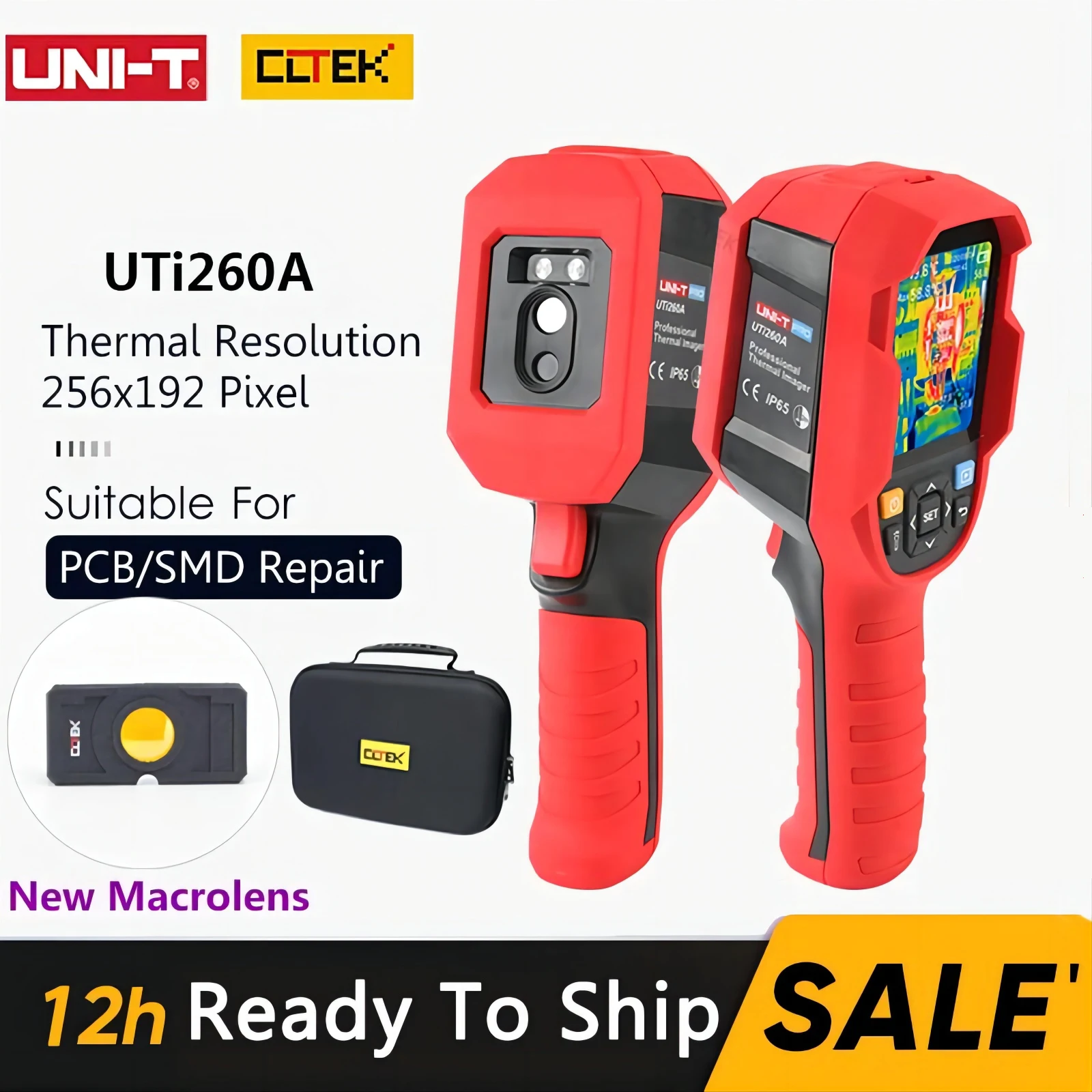 Uni-t-Uti260A-Uti260B-Thermal-Imager-Camera-256x192-Image-Thermographic ...