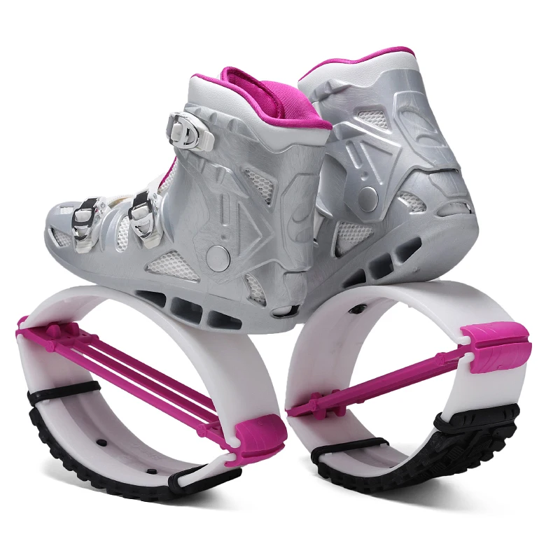 TFAN JUMP Kangaroo Jump Shoes Workout Jumpers Gen III Series SILVER ...