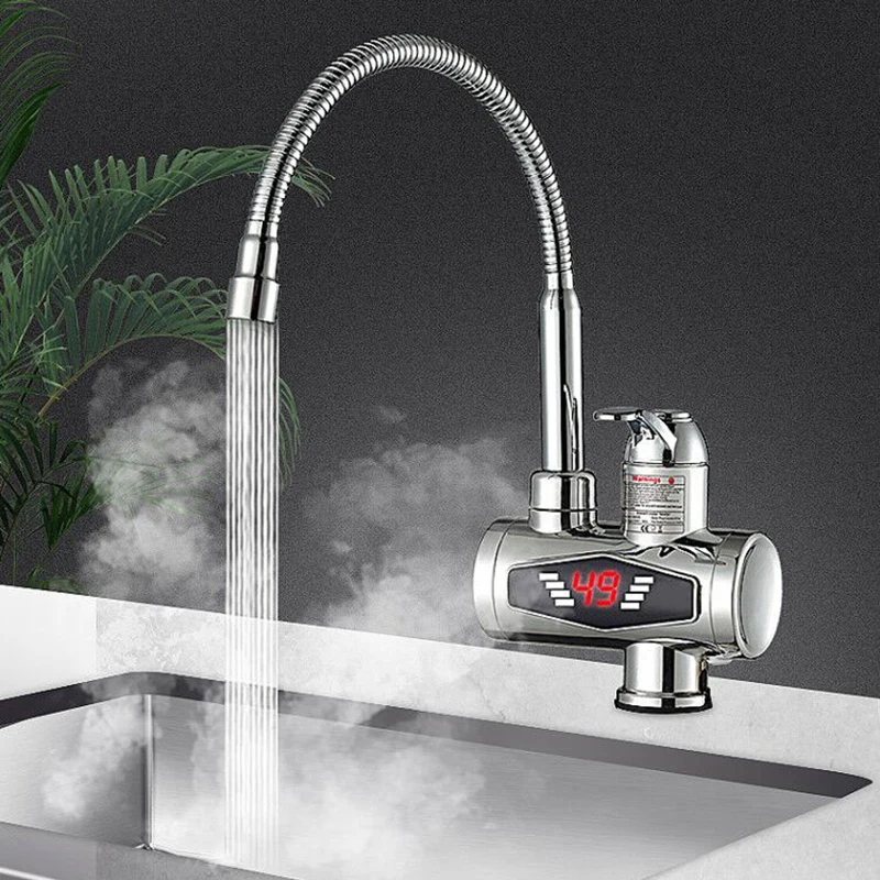 3000W-Electric-Kitchen-Water-Heater-Faucet-Tap-Instant-Hot-Water-Cold ...