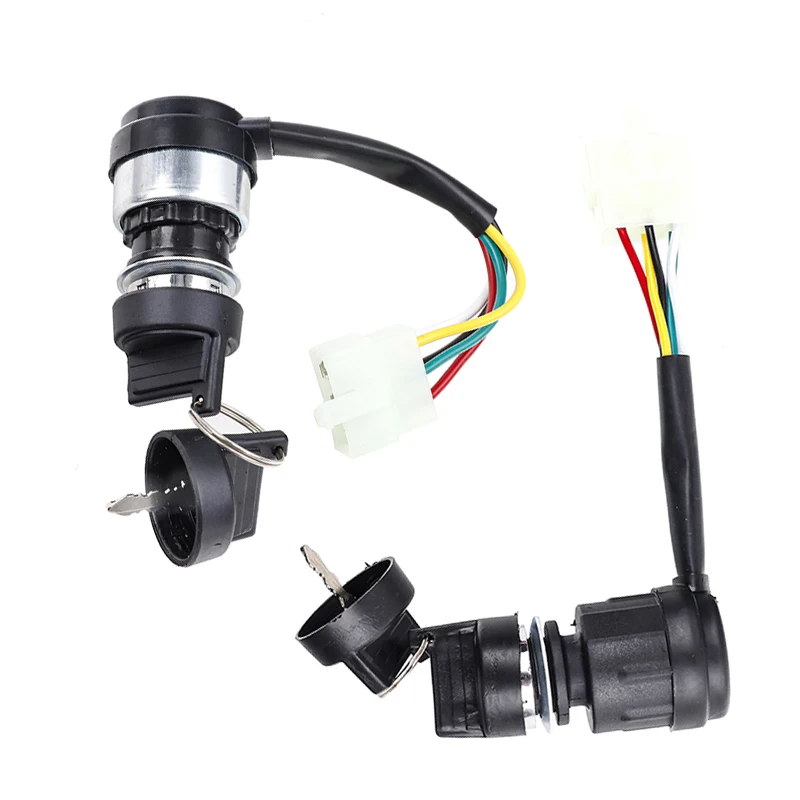 Universally 5 Wire 5 Pin Ignition Key Switch Start Lock With 2 Keys ...