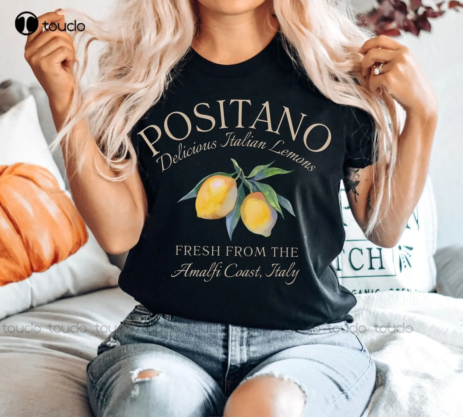 Positano Italy Shirt, Amalfi Coast Italian Lemons, Soft And Comfortable ...