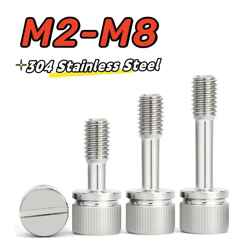 2-10pcs M2 M2.5 M3 M4 M5 M6 M8 304 Stainless Steel One-Word Slot ...