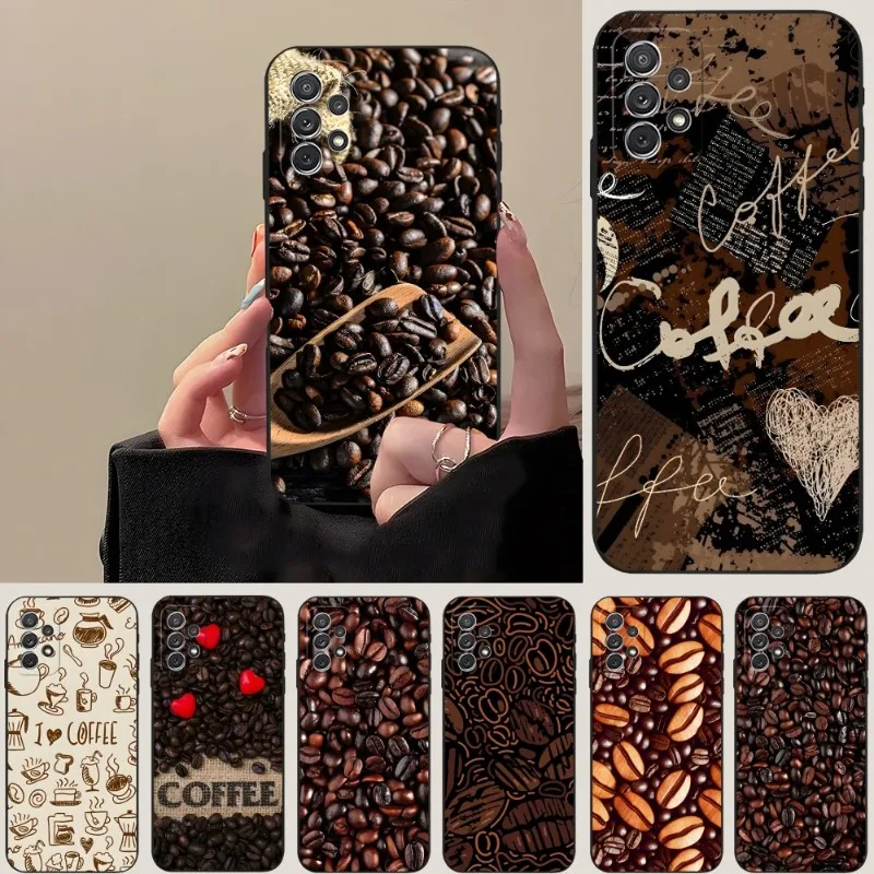 Coffee Beans Phone Case For Samsung A53 A52 A51 A12 A50 A33 A13 A22 A31 ...