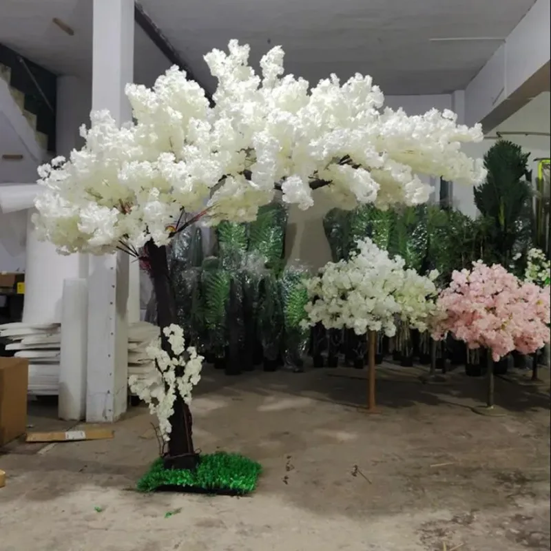 New 2.5M 8FT Tall Huge Artificial Flower Landscape Cherry Tree For ...