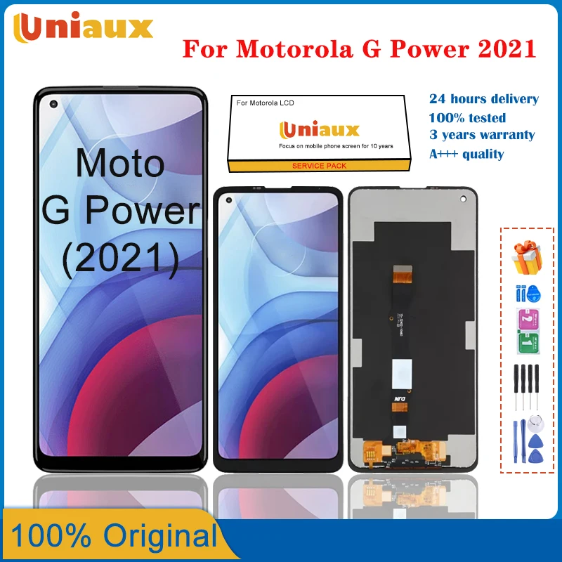 Original-G-POWER-2021-LCD-Display-For-MOTOROLA-MOTO-G-Power-Touch ...