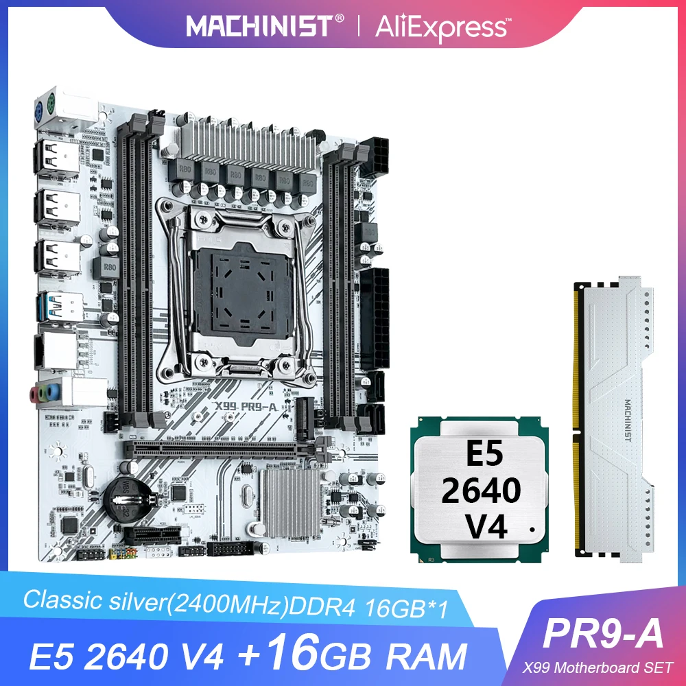 MACHINIST-PR9-A-X99-Motherboard-LGA-2011-3-Xeon-Intel-CPU-E5-2640-V4 ...