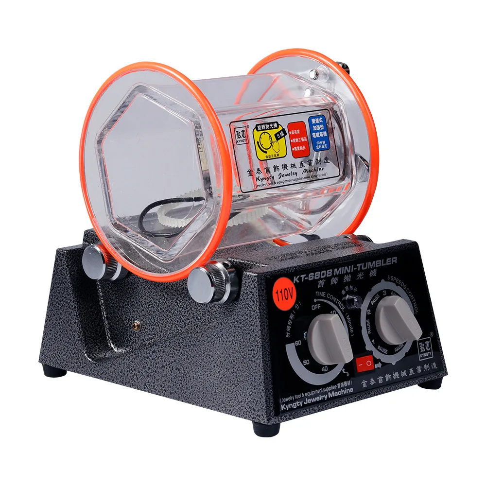 3kg Drum Polishing Machine, Jewelry Rotary Tumbler, Tumbling Mini ...