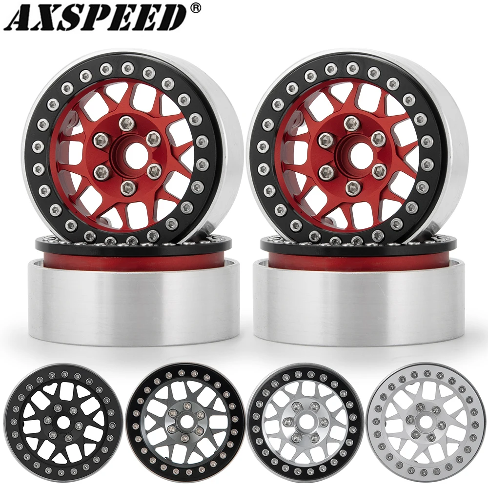 AXSPEED-2-2-Beadlock-Wheel-Rim-Hub-for-Axial-Wraith-RBX10-1-10-RC ...