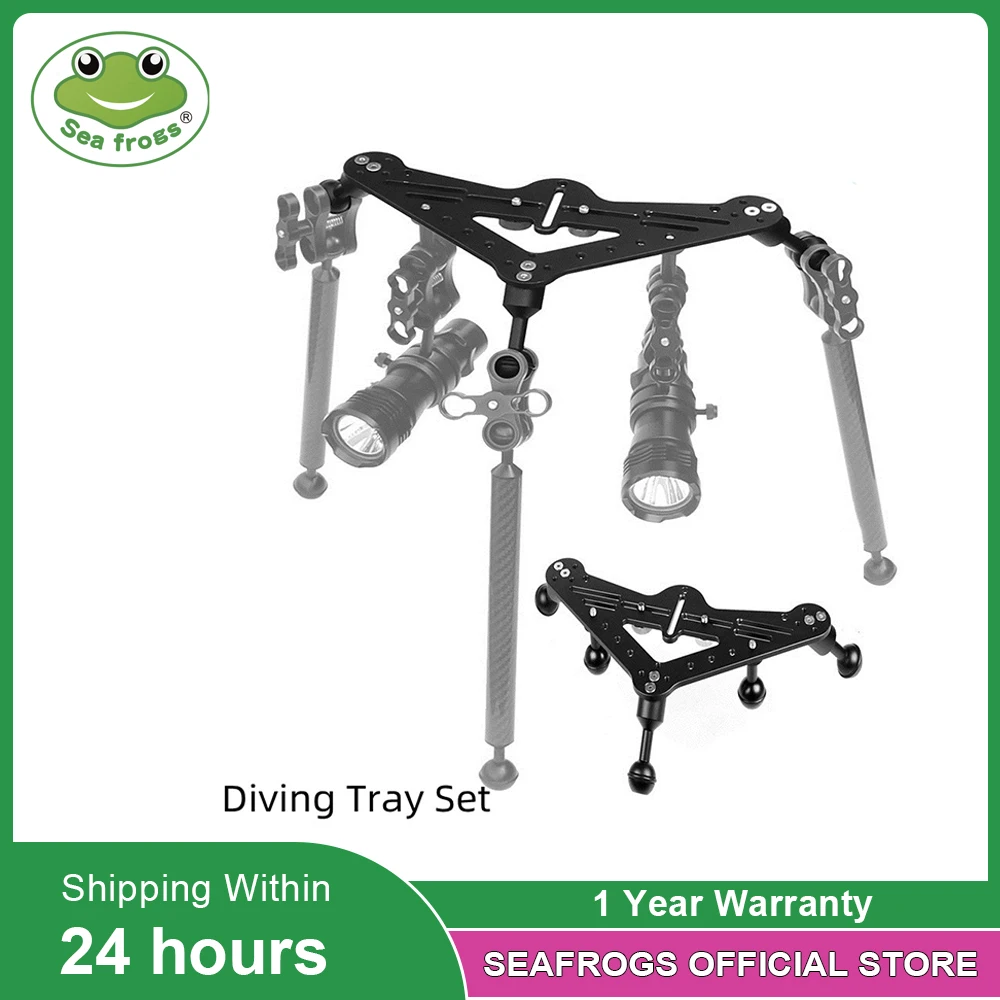 Seafrogs-New-Arrival-Aluminum-Alloy-Diving-Tray-Set-Triangular ...