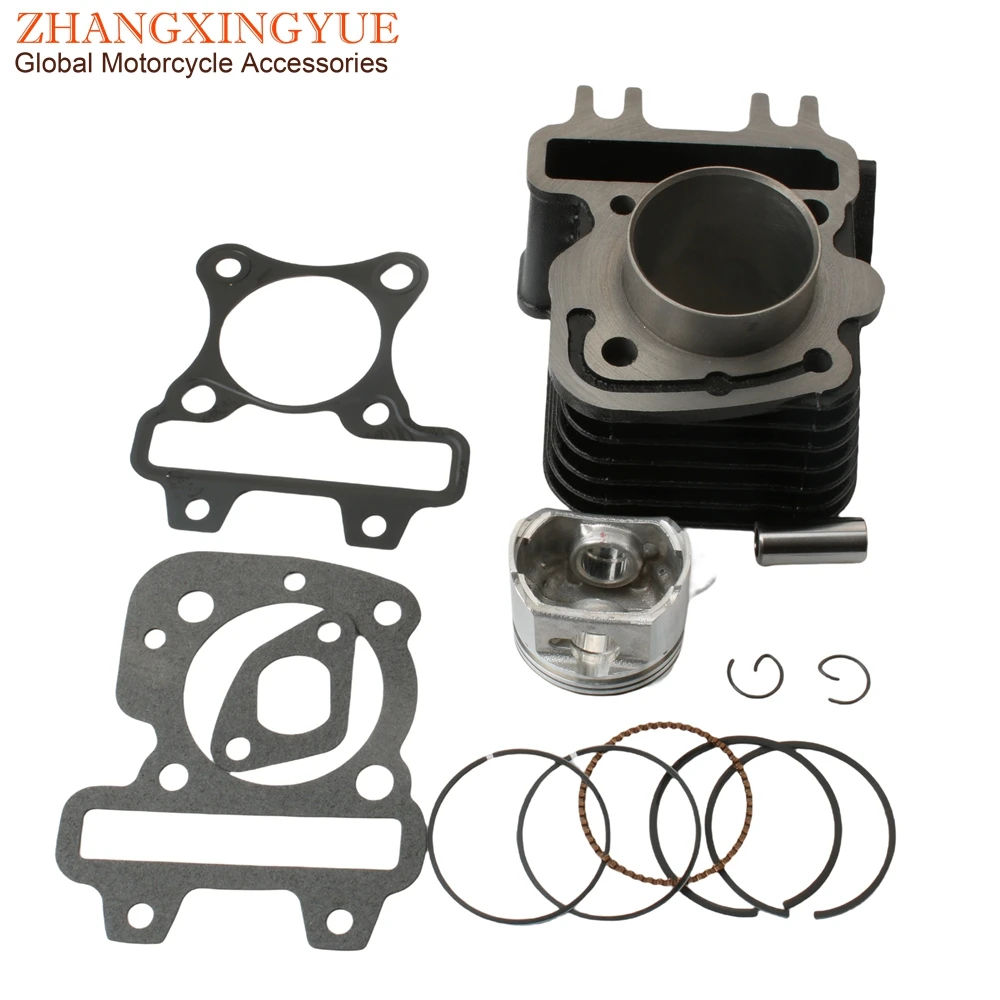 70cc-47mm-Big-Bore-Cylinder-Block-Kit-For-Piaggio-Fly-50-Liberty-Zip ...