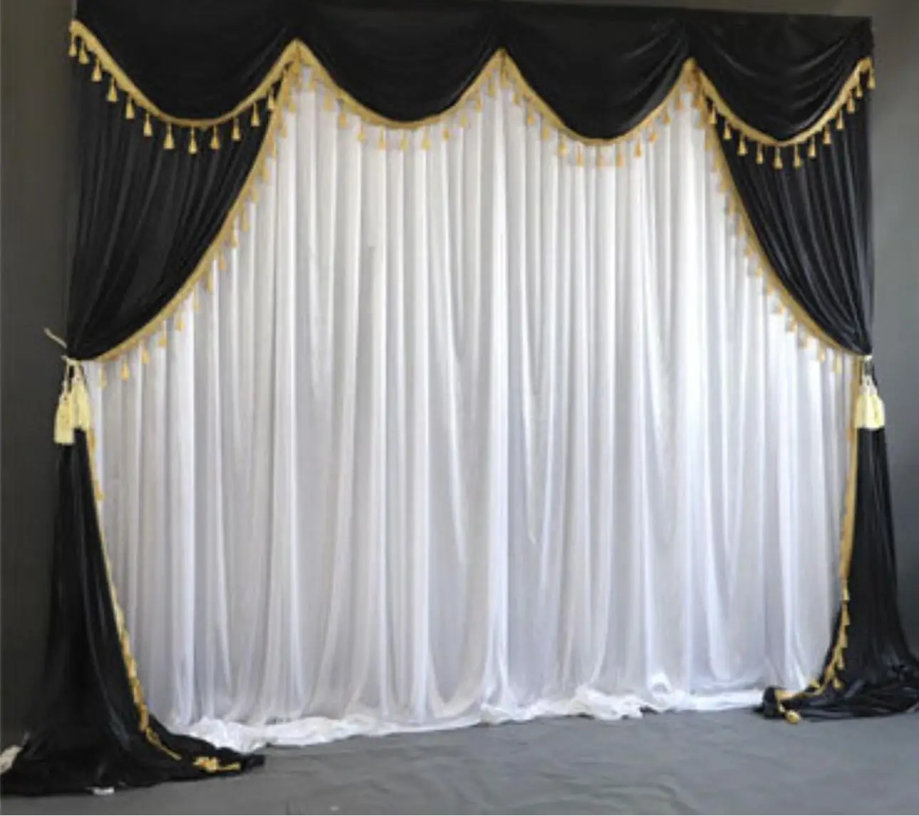Black Curtain Stage