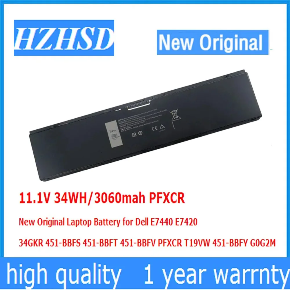 11.1V 34WH/3060mah PFXCR New Original Laptop Battery For Dell E7440 ...
