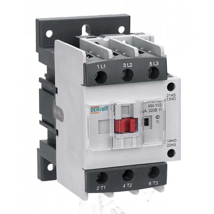 Contactor km 103, 65A, 220 V, AC (22138dek)|Contactores| - AliExpress