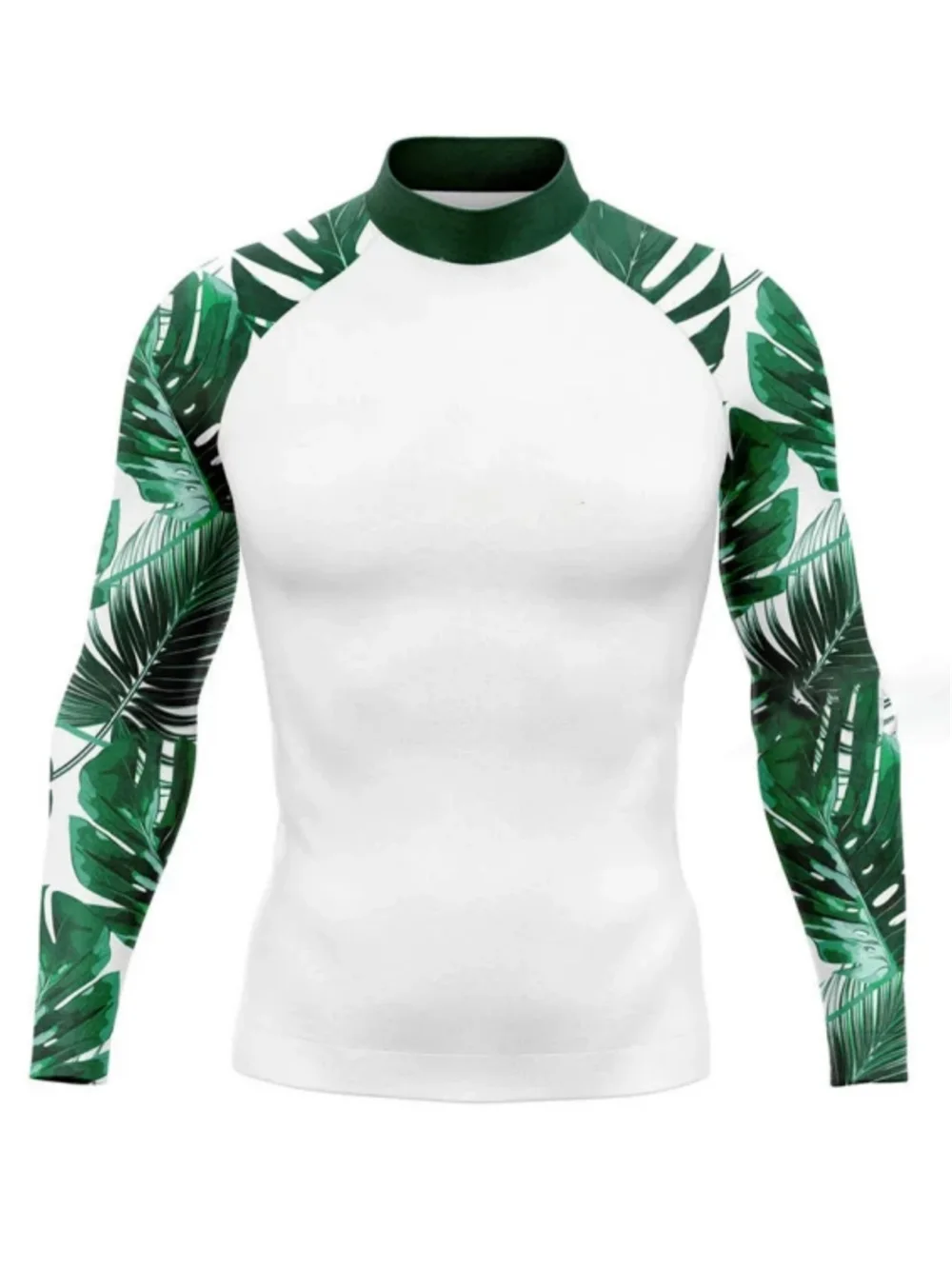 Men Rash Guard Surfing Diving Suits UV Protection Tights Rashguard Long ...