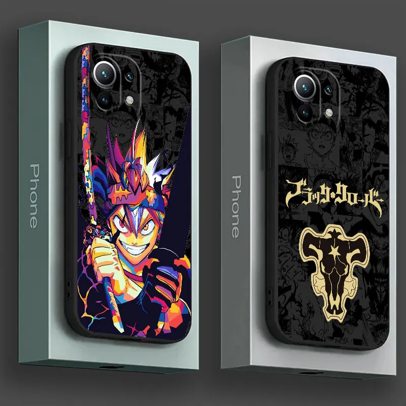 Asta Black Clover Logo Anime Phone Case Cover for POCO M6 Pro 4G (ZMBLA 05)