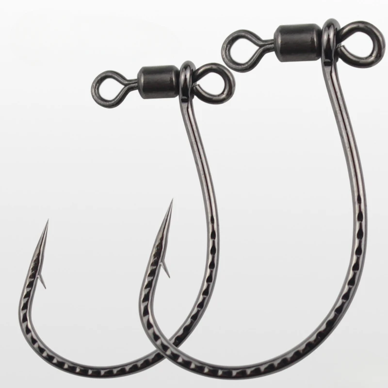 40pcs-Long-Shank-Down-shot-Rig-Hook-Drop-Shot-Hook-Wide-gap-Worm-Hooks ...