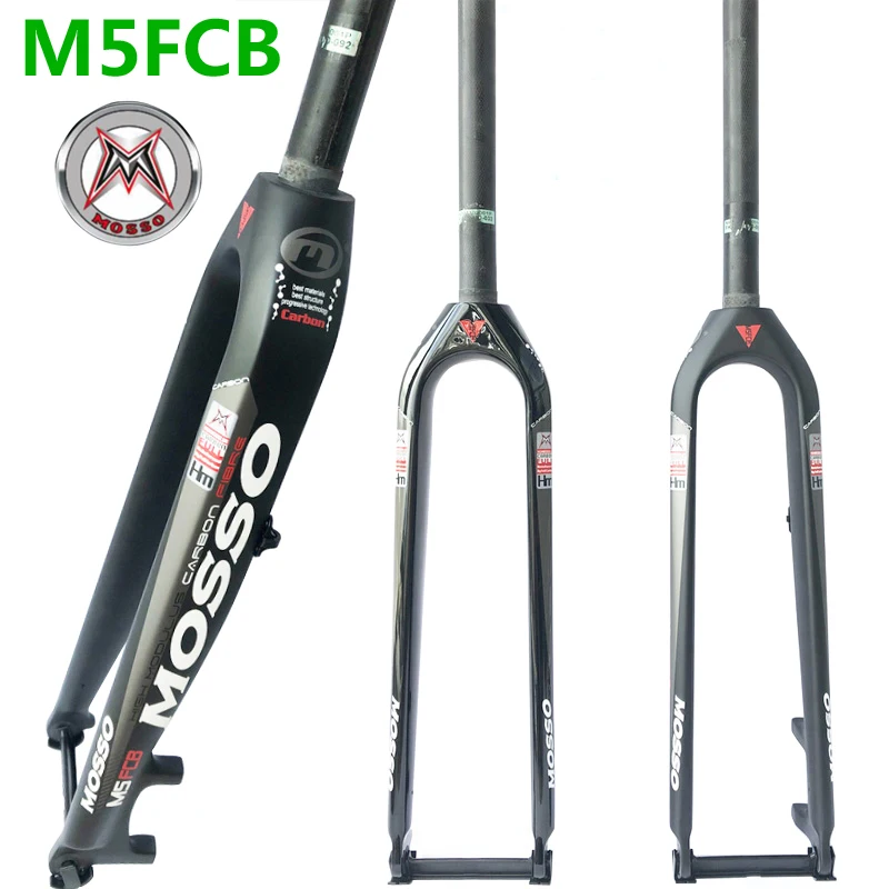 Mosso horquilla de carbono M5 FCB para bicicleta, 26, 27,5, 29er ...