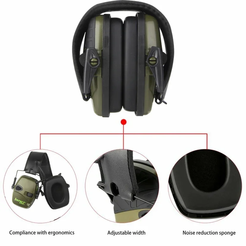 HOT-Tactical-Electronic-Shooting-Earmuff-Outdoor-Sports-Anti-noise ...