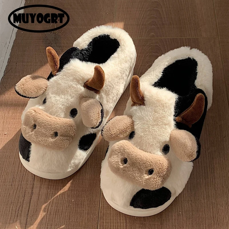 Funny-Animal-Slippers-For-Men-Women-Kawaii-Fluffy-Winter-Warm-Indoor ...
