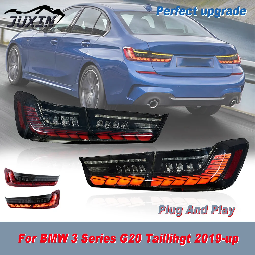For BMW 3 Series G20 M3 G80 2019 2020 2021 2022 Rear LED Auto LED Tail ...