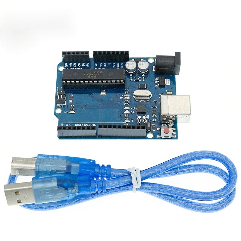 For Arduino UNO R3 / R4 Development Board ATmega328P ATMEGA16U2 1PCS ...