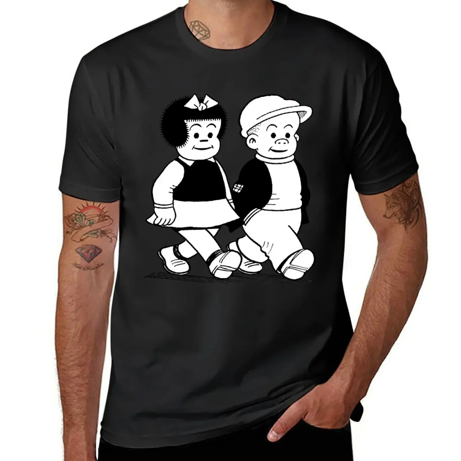 New Nancy et Sluggo V T-shirt classique T-Shirt customized t shirts ...