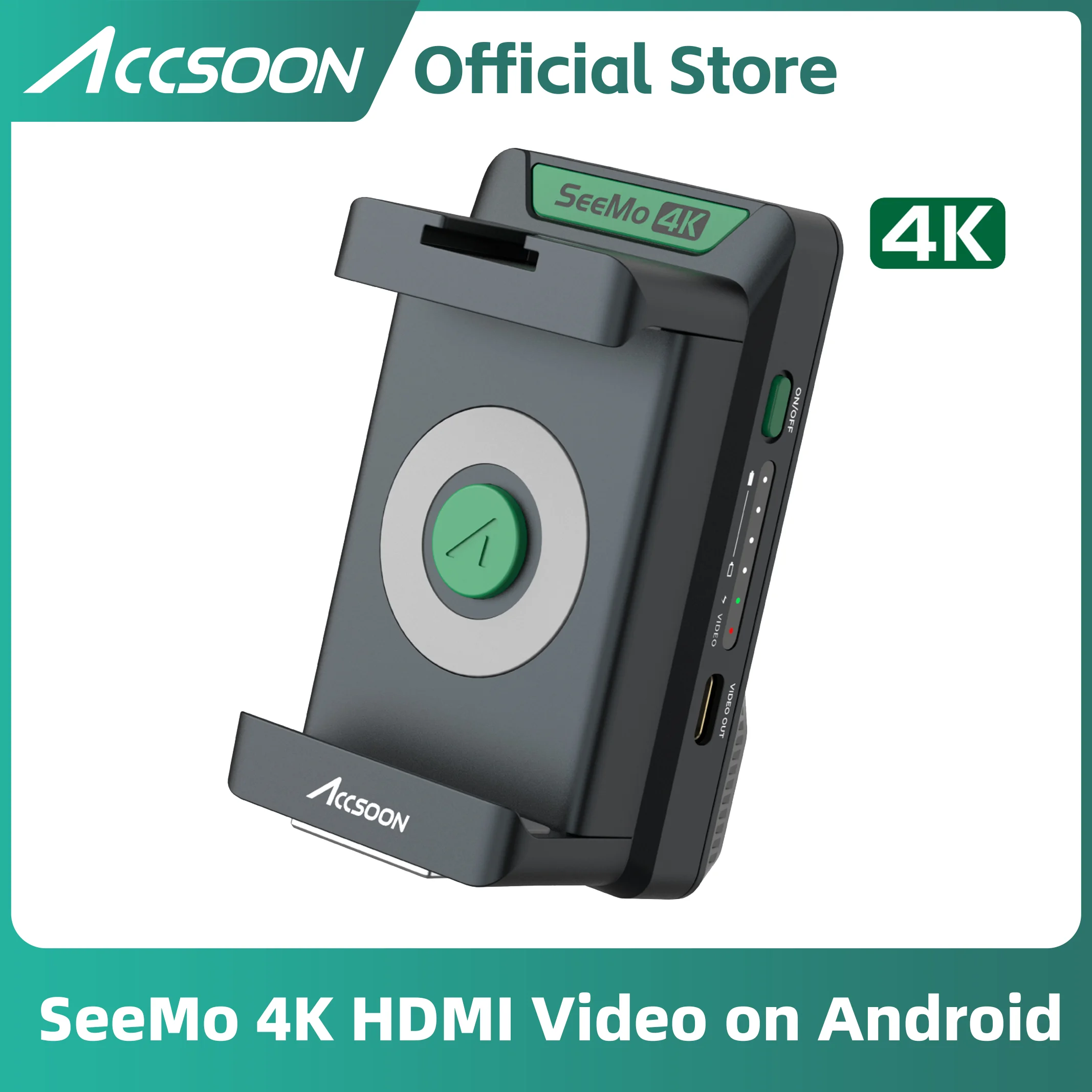 ACCSOON SeeMo 4k Android 4K 2160P 1080P HDMI Video capture card type-C ...