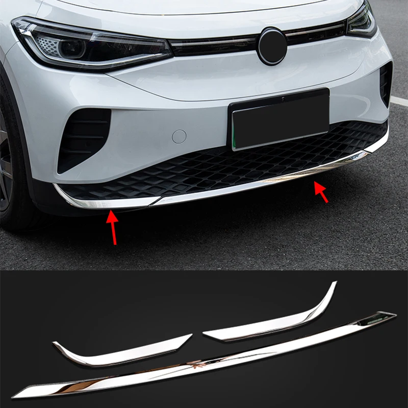 Accessories For Volkswagen ID.4 ID4 2021-2022 Stainless steel Chrome ...