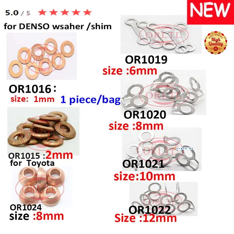 1pc-Gasket-Diesel-Injector-Shims-Copper-Washer-for-Denso-series ...