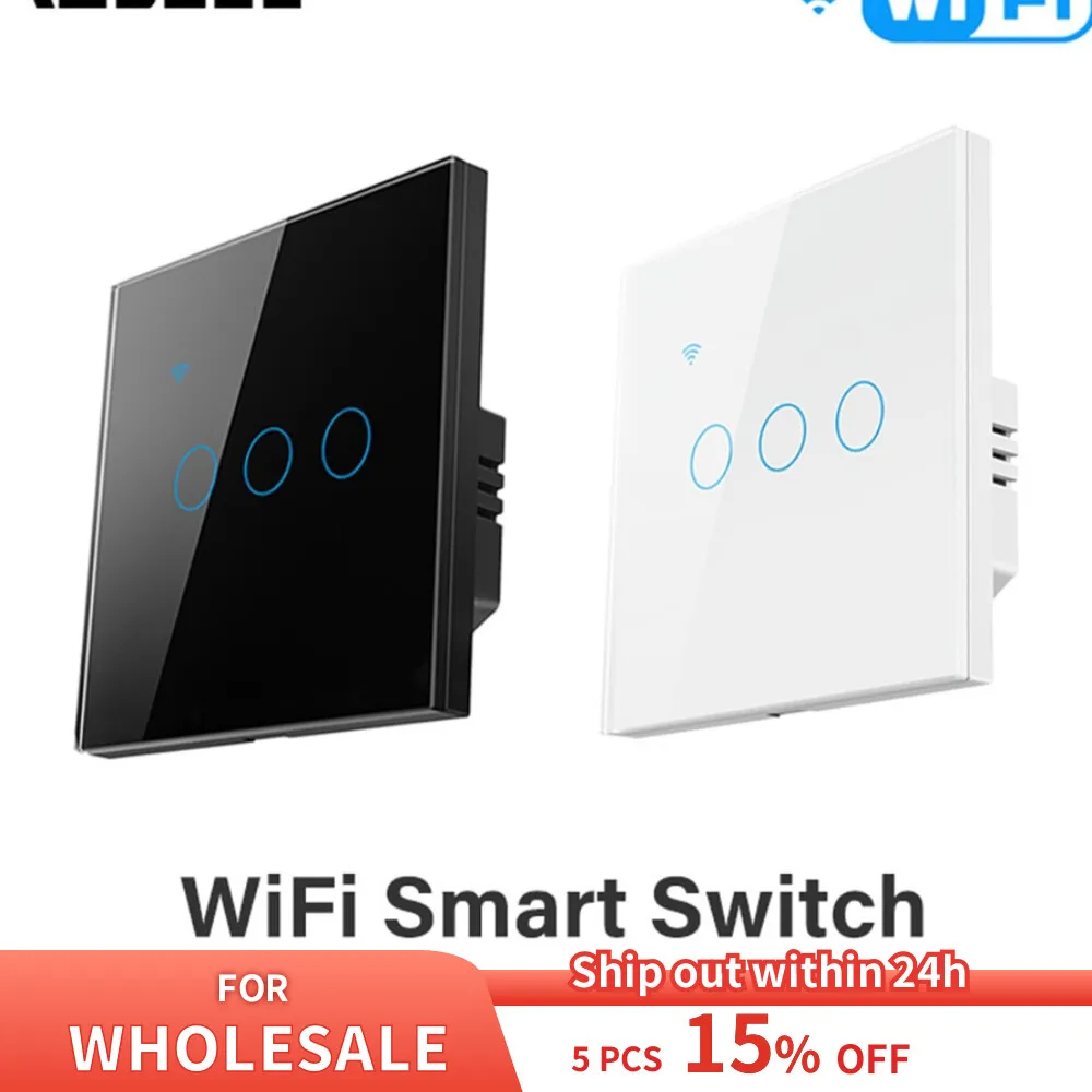 Tuya-WiFi-Smart-Switch-1-2-3-Gang-EU-Touch-Panel-Light-Switch-Need ...