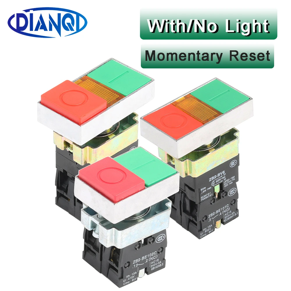 Illuminated Square Switch | Square Momentary Switch | Push Button ...