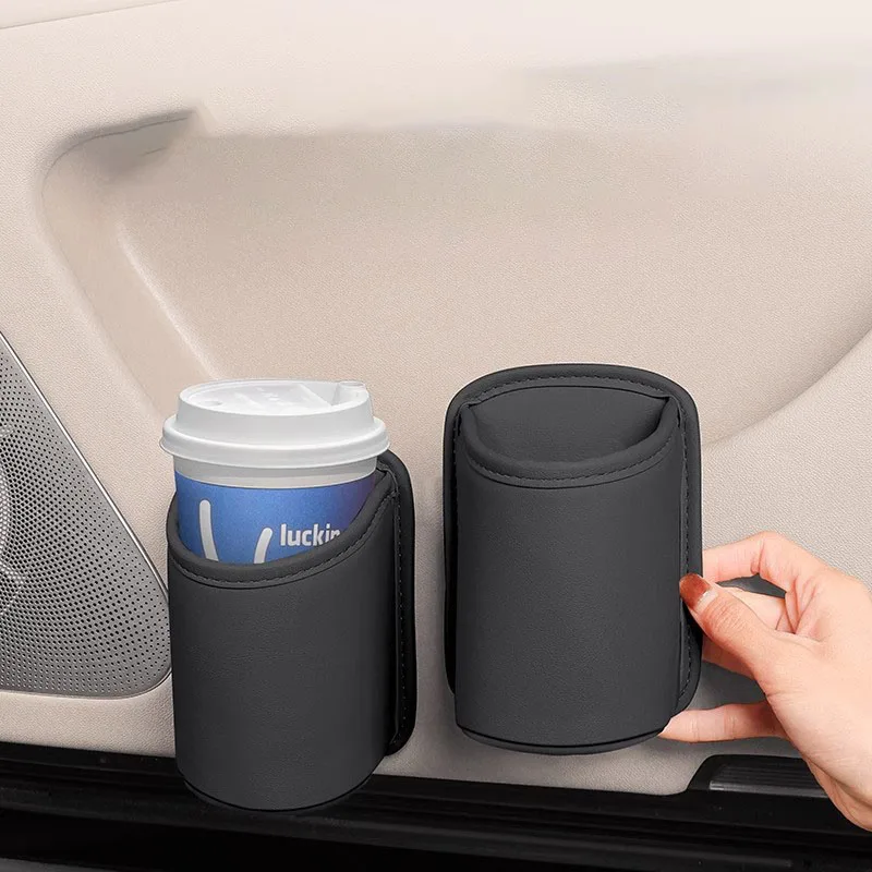 Universal Car Door Cup Holder Box Back Clip Design Drink Rack Storage ...
