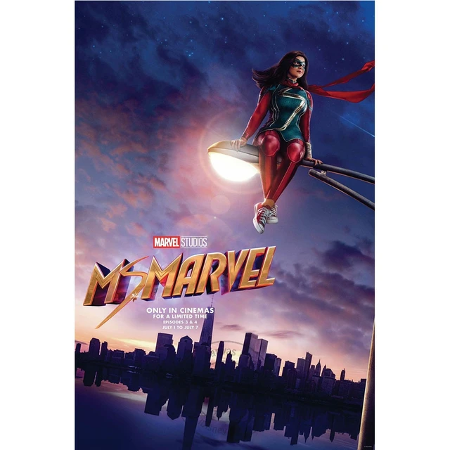 Ms Marvel Movie Poster | Fifty Shades Of Brown