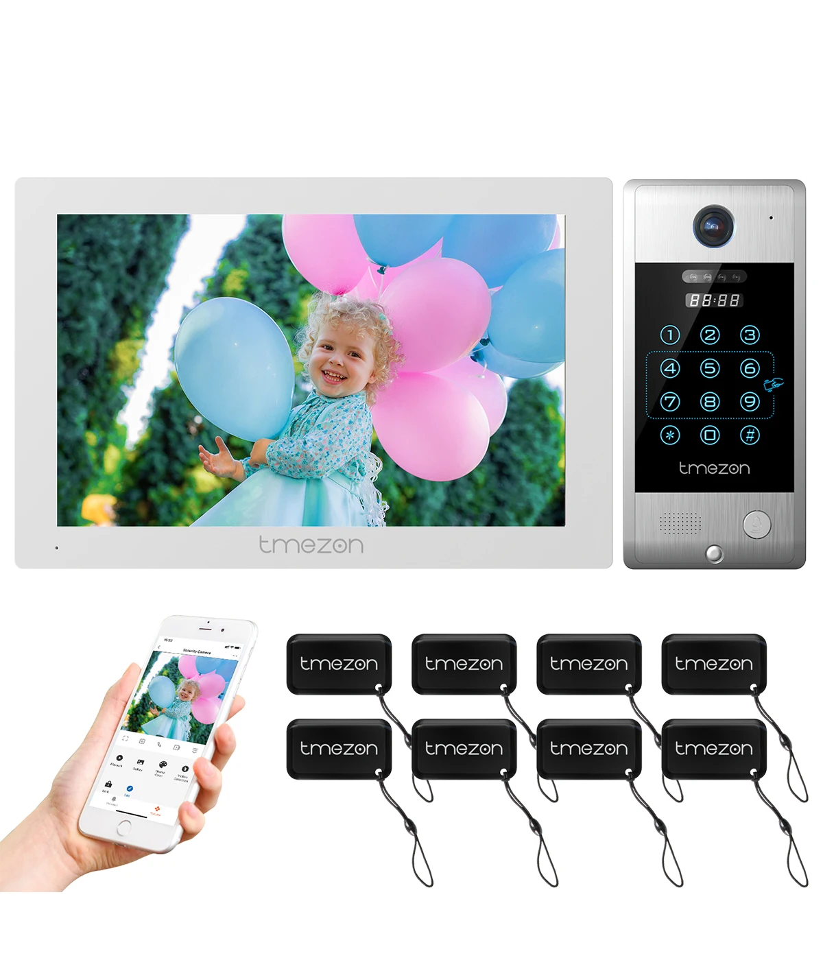 TMEZON-7-Inch-Tuya-App-1080P-Wifi-Smart-Video-DoorPhone-Intercom-System ...
