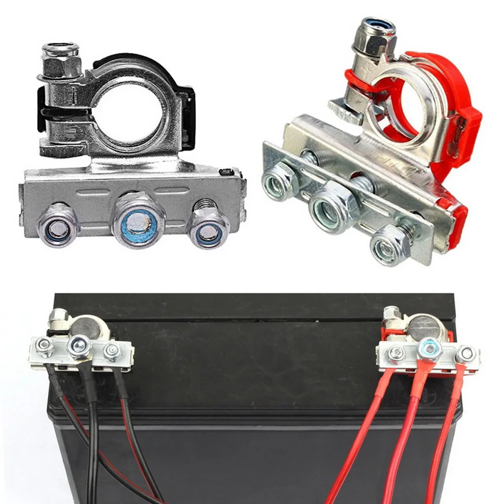 1Pair-12V-24V-Automotive-Car-Top-Post-Battery-Terminals-Wire-Cable ...