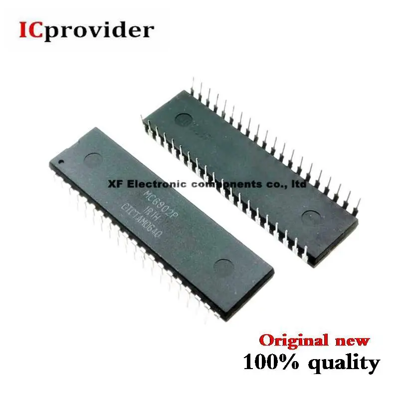 10pcs/lot Mc6802p Mc6802 Microprocessor With Clock And Oprtional Ram ...