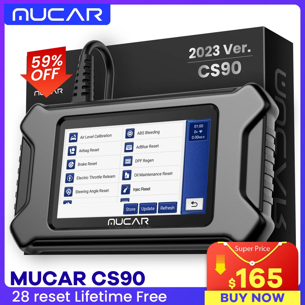MUCAR-CS90-Scanner-professionnel-CS90-BT200-OBD2-outil-de-diagnostic-de-voiture-lecteur-de-code ...