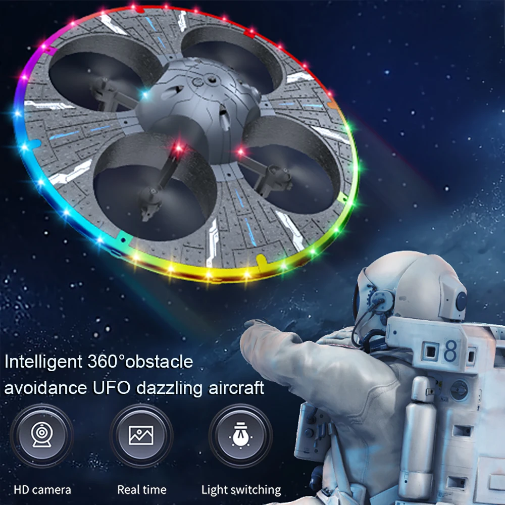 Foam-Drone-with-HD-4k-Camera-UFO-RC-Mini-UAV-Remote-Control-Intelligent ...