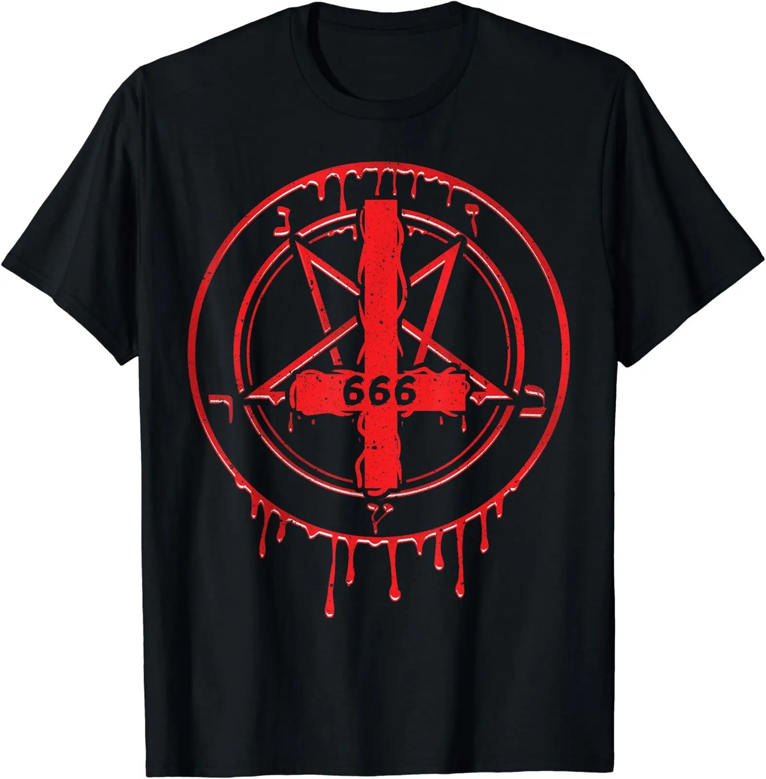 NEW-LIMITED-Inverted-Pentagram-I-Satanic-666-Ideas-T-Shirt-Size-S-5XL ...