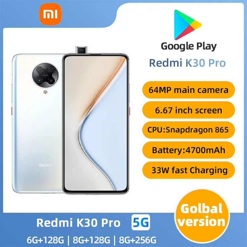 Original-xiaomi-Redmi-K30-Pro-Android-5G-Unlocked-6-67inch-12RAM-128ROM ...